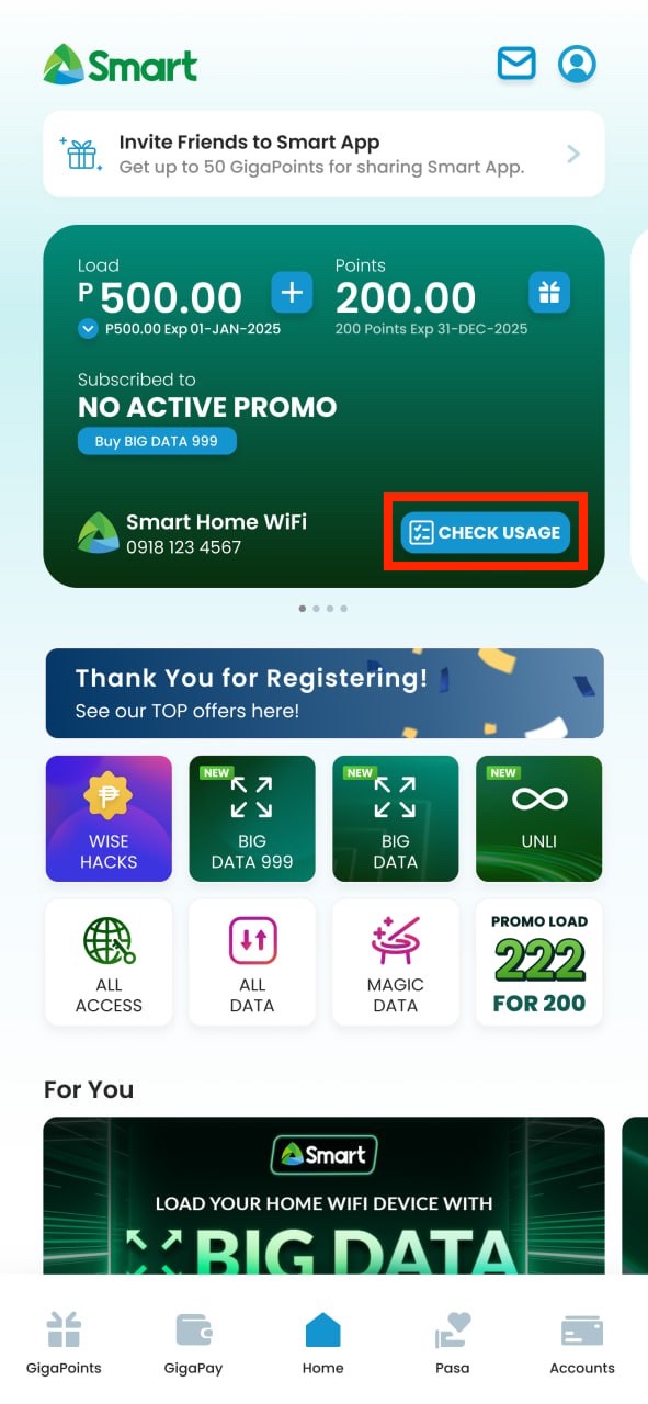 How to Subscribe to Smart Home WiFi Promos Using the Smart App - Smart Help